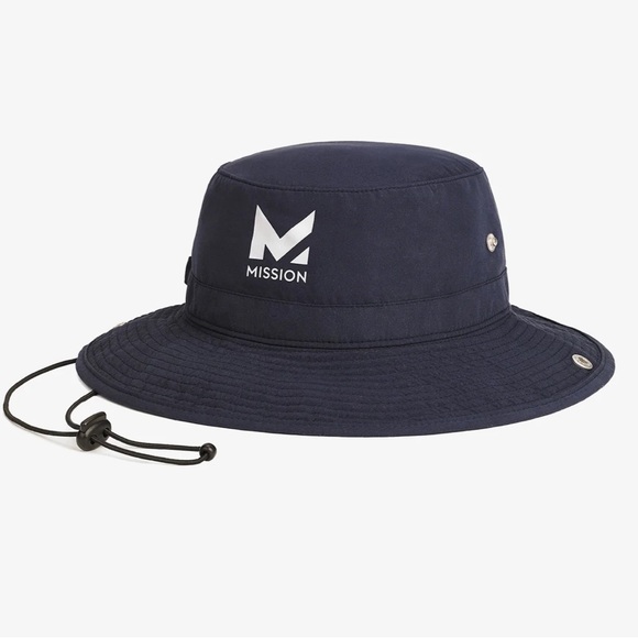 Mission | Accessories | 22 Mission Cooling Bucket Hat Navy | Poshmark